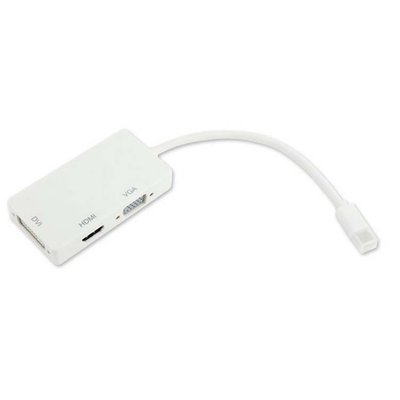 High Speed Mini Displayport Converter Cable Male To DVI / VGA / HDMI Female Output