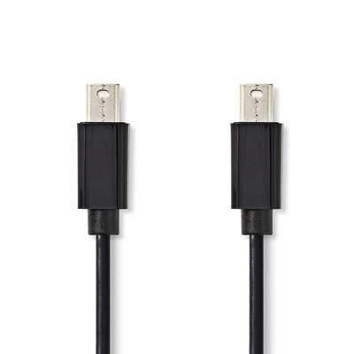 cable mini DisplayPort del monitor de computadora de la resolución 4K al mini varón de DisplayPort al varón
