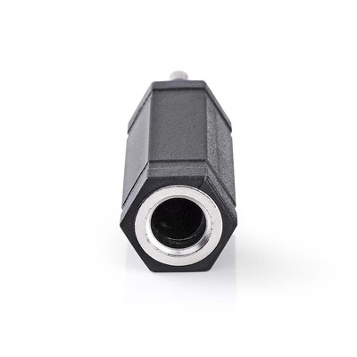 Durable Stereo Audio Jack Adapter 3.5mm Mono Male To 6.35mm Female Socket