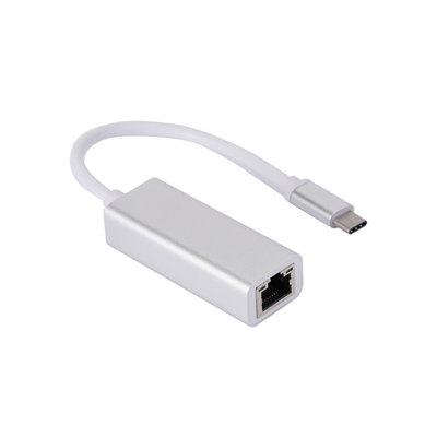 Tipo - vivienda del aluminio del cable los 0.2m de la carga por USB del adaptador del puerto C a RJ45