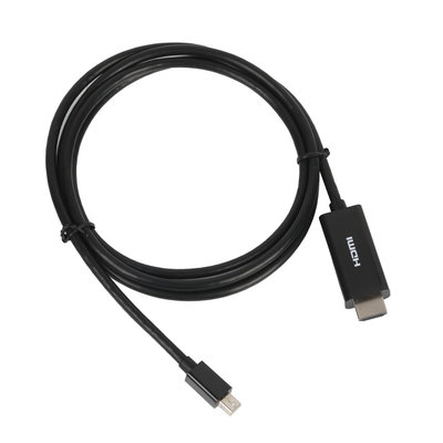 Mini DP del conector niquelado al cable de Hdmi, Displayport al cable de vídeo de Hdmi