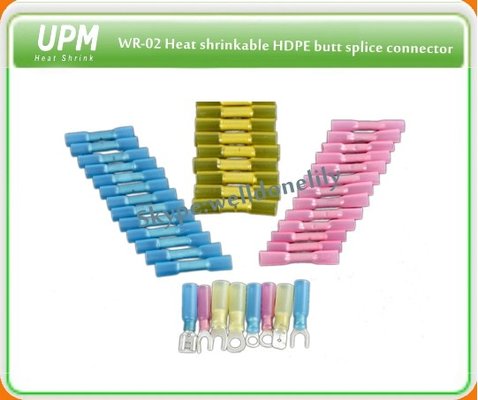 Heat shrinkable connector terminators shield terminators CE certified Red Blue Yellow Clea