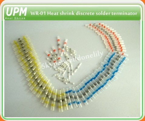 Heat shrinkable connector WR-01 Discrete Solder Sleeve Wire Terminators(Shield Terminators