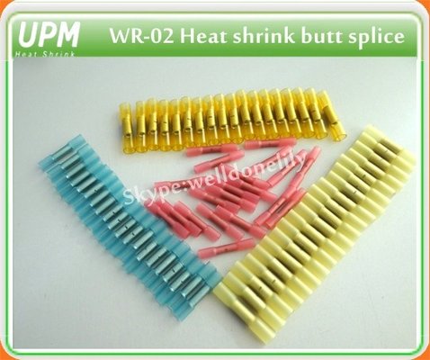 Heat shrinkable connector terminators shield terminators CE certified Red Blue Yellow Clea