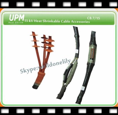 1~15 kv cable accessories cable joints cable termination heat shrink tubing