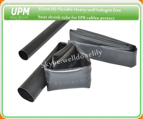 S3(nh30) Heavy Wall Halogen Free Heat Shrink Tube for EPR cable protect