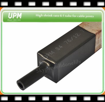 6:1 High shrink ratio S4 heat shrinkable tubing for cable joints for protecting irregularl