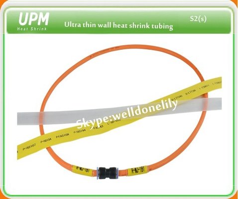 S2(s) Ultra Thin Wall Heat Shrink Tube Flame retardant heat shrinkable sleeve for wire and