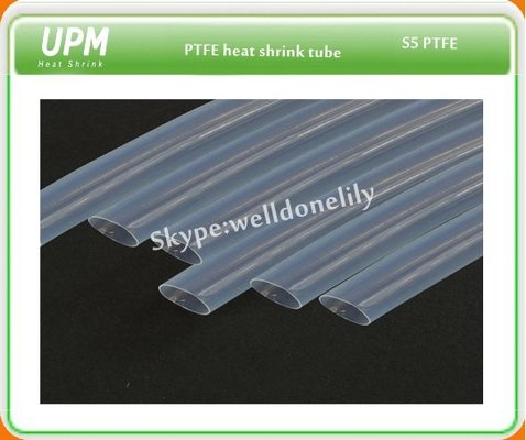 S5 PTFE Heat Shrink Tube thin wall tubing 260 degree high temperature resistance