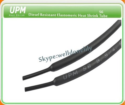 S6 Diesel Resistant Elastomeric Heat Shrinkable Tubing