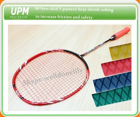 Grip & Non Slip X-Patten Textured Heat Shrink Tube heat shrinkable sleeve for DIY market f