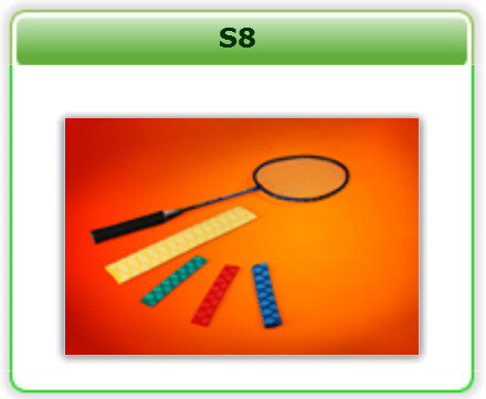 S8 Grip & Non Slip X-Patten Textured Heat Shrink Tube heat shrinkable sleeve for DIY marke