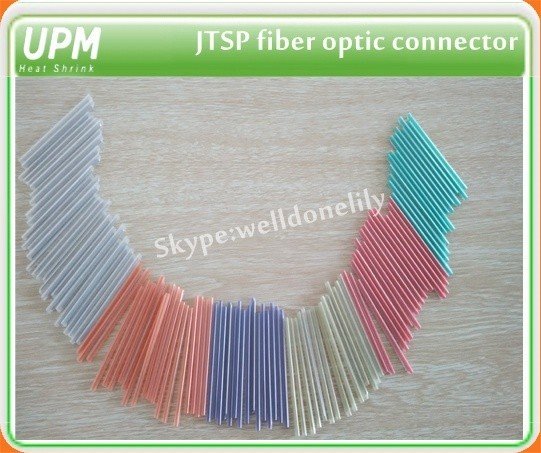 JTSP Fiber Optic Splice Protector different colors of hot fusion insert Halogen free ROHS