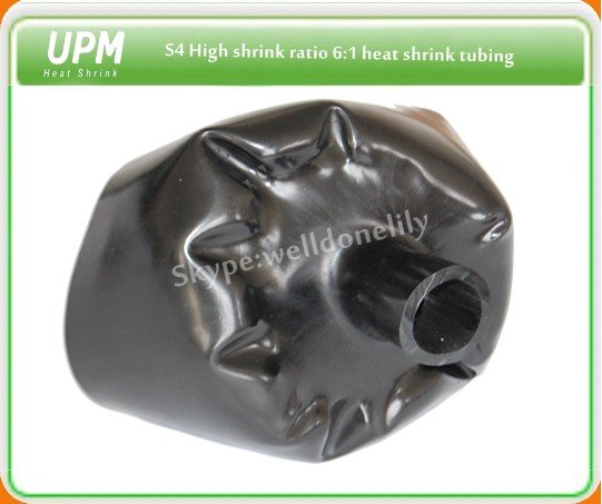 6:1 High shrink ratio S4 heat shrinkable tubing for cable joints for protecting irregularl
