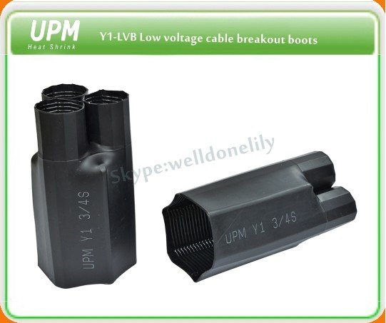 Heat shrinkable tubing-Low voltage cable breakout-cable termination