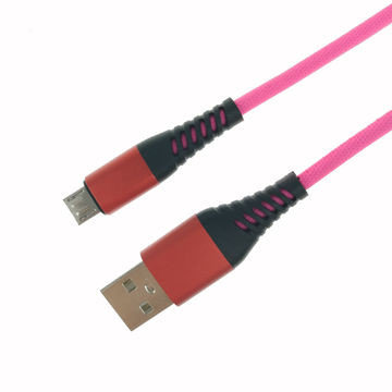 2A Colorful Rainbow Braid USB Data Line USB Charging Cable For Micro Lightning Type C