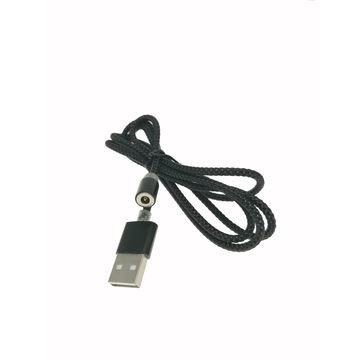 3 In 1 Magnetic Braided LED USB Charging cable Magnetic USB Data Cable For iphone Android Type-C