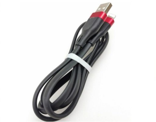 Black Silicone iPhone USB Data Cable USB Charging Cable For Computer, Mobile Phone, Car, Tablet, Power Bank