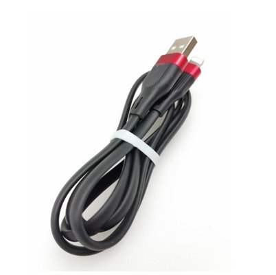 Black Silicone iPhone USB Data Cable USB Charging Cable For Computer, Mobile Phone, Car, Tablet, Power Bank