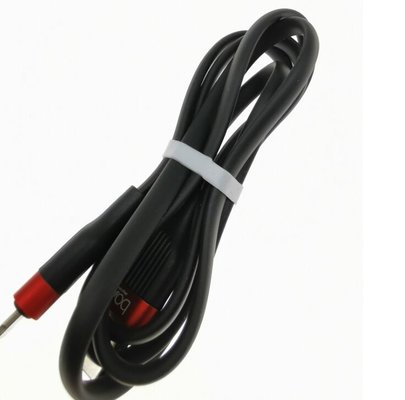 Black Silicone iPhone USB Data Cable USB Charging Cable For Computer, Mobile Phone, Car, Tablet, Power Bank