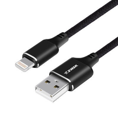 Black Nylon Braid  Micro USB Data Cable USB Charging Cable For Computer, Mobile Phone,Tablet, Power Bank