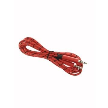 Nylon Braided 3.5MM Aluminum Alloy Shell Male To Male Audio Cable More Durable Transmit Better Sound