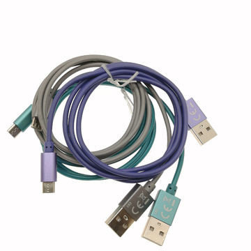 Colorful TPE Micro USB Data Cable USB Charging Cable For Computer, Mobile Phone, Tablet, Power Bank