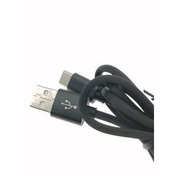 Black TPE Type-C USB Data Cable USB Charging Cable For Computer, Mobile Phone, Tablet, Power Bank