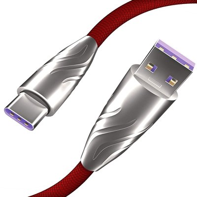 6.6Ft/2.0m 5A USB A to USB-C Fast Charging Data Cable Compatible with Huawei P20 P30 Mate 20 Lite Pro LG and More