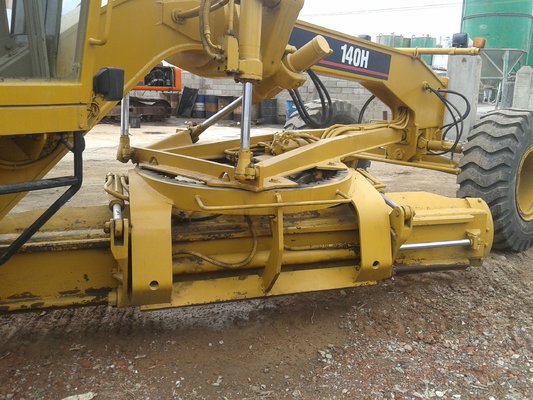185hp CAT Used Motor Grader Caterpillar 140H motor grader with ripper