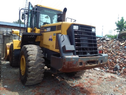 used Komatsu WA380-6 wheel  loader 3.0cbm capacity  year 2010 8764 hours