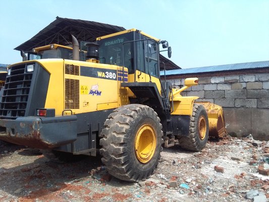 used Komatsu WA380-6 wheel  loader 3.0cbm capacity  year 2010 8764 hours