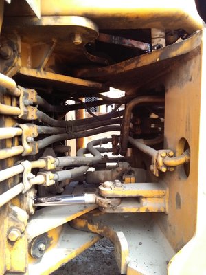 Used TCM 75B wheel loader year 1988 used 7101 hours 15 ton