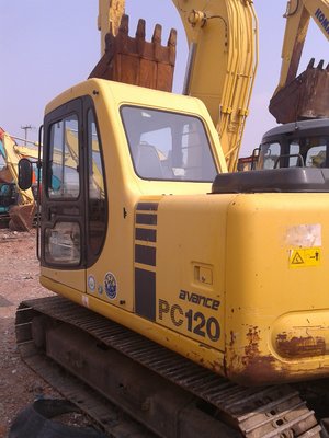 komatsu 120 excavator Used komatsu PC120-6 excavator 12 ton 0.65cbm capacity