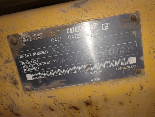 Used CAT 320C Excavator Caterpillar  20 Ton 1.0cbm Capacity / Used Construction Machines