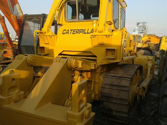 Used old caterpillar bulldozer D7G year 1995 with ripper 11905 hours