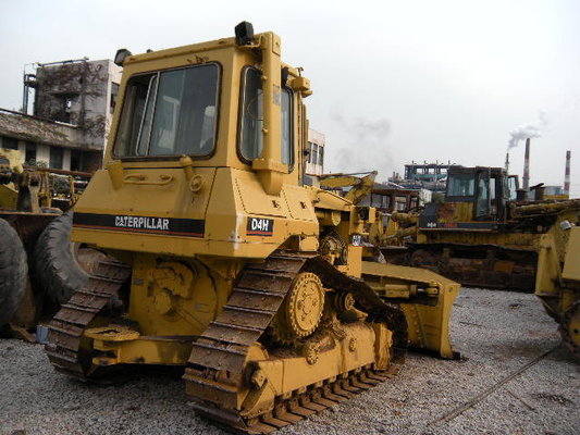 Used Crawler Bulldozer Caterpillar D4H  CAT D4 Dozer Used 5620 Hours Year 2002