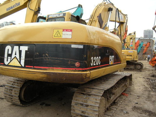used Caterpillar 320C excavator of 2005 used 4999 hours 20 ton CAT excavator