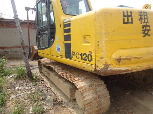 used Komatsu PC120-6 excavator year 2002 0.6cbm capacity 12 ton