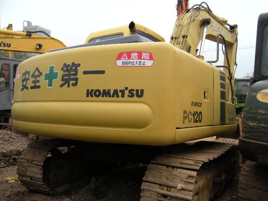 used Komatsu PC120-6E excavator year 2008 0.6cbm capacity 12 ton 6696hours