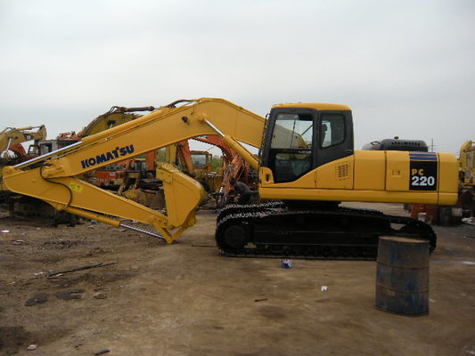 Used Excavator 3624 hours 20 ton Komatsu excavator PC220-7 Year 2008