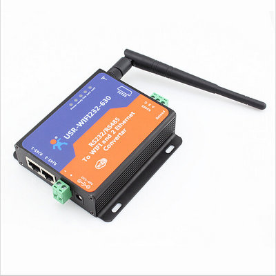 [USR-WIFI232-630] Serial RS232/ RS485 to Wifi Server with 2 Channel RJ45 supplier