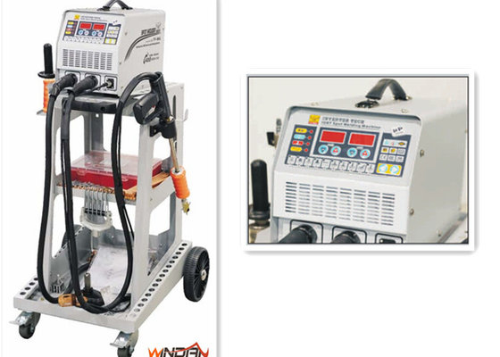 380v 60hz Resistance Welding Machine , Industrial Spot Welder 16KVA Input Power