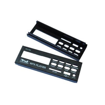 Anodizing Black Color Laser Metal Cutting , Sheet Metal Bending Parts