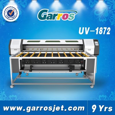 Digital Sticker Printer Roll to Roll UV Flatbed Printer 1.8m with White Ink Printing
