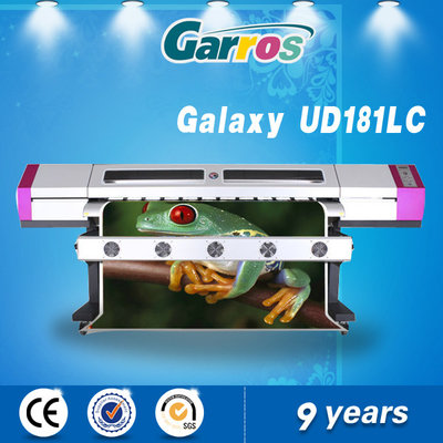 High quality Galaxy UD181 LC / UD 181 LA eco solvent printer , flex banner printer for sale