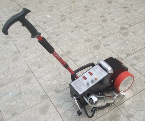 PVC flex banner seam welding machine for large format advertising seaming usage