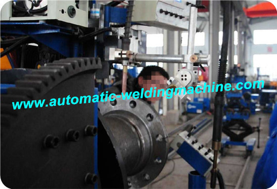 High Efficiency Automatic Welding Machine For Torch Pipe / Elbow / Flange Saw