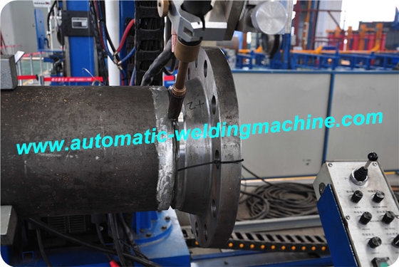 High Efficiency Automatic Welding Machine For Torch Pipe / Elbow / Flange Saw