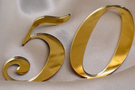 5mm Gold high impact acrylic sheet mirror For Dental utensils , Sticker